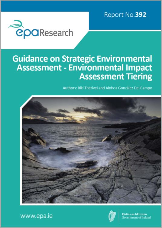 Research 392 Guidance On Strategic Environmental Assessment